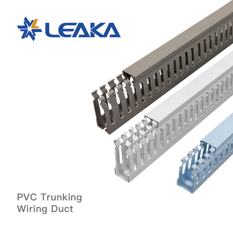 PVC Insulation Wiring Duct Trunking Drill Holes,Wiring Accessories ...